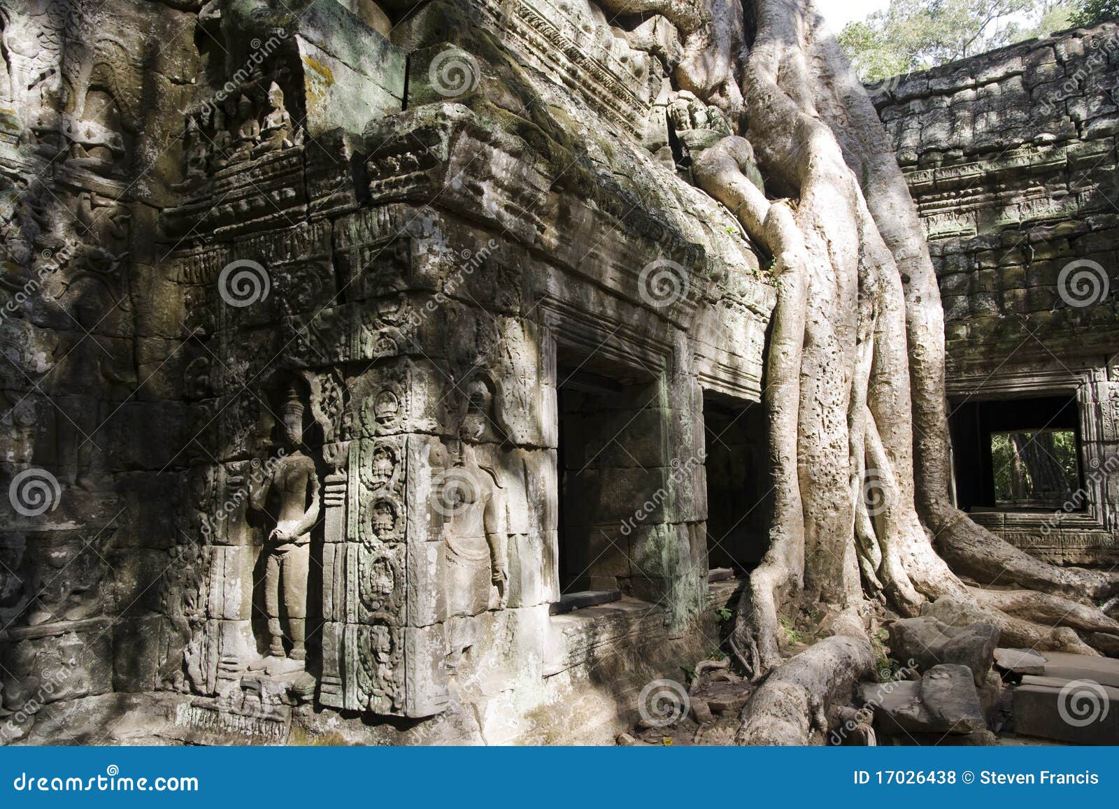 Tree Roots Angkor Temple Ruins Stock Photo - Image of civilisation ...