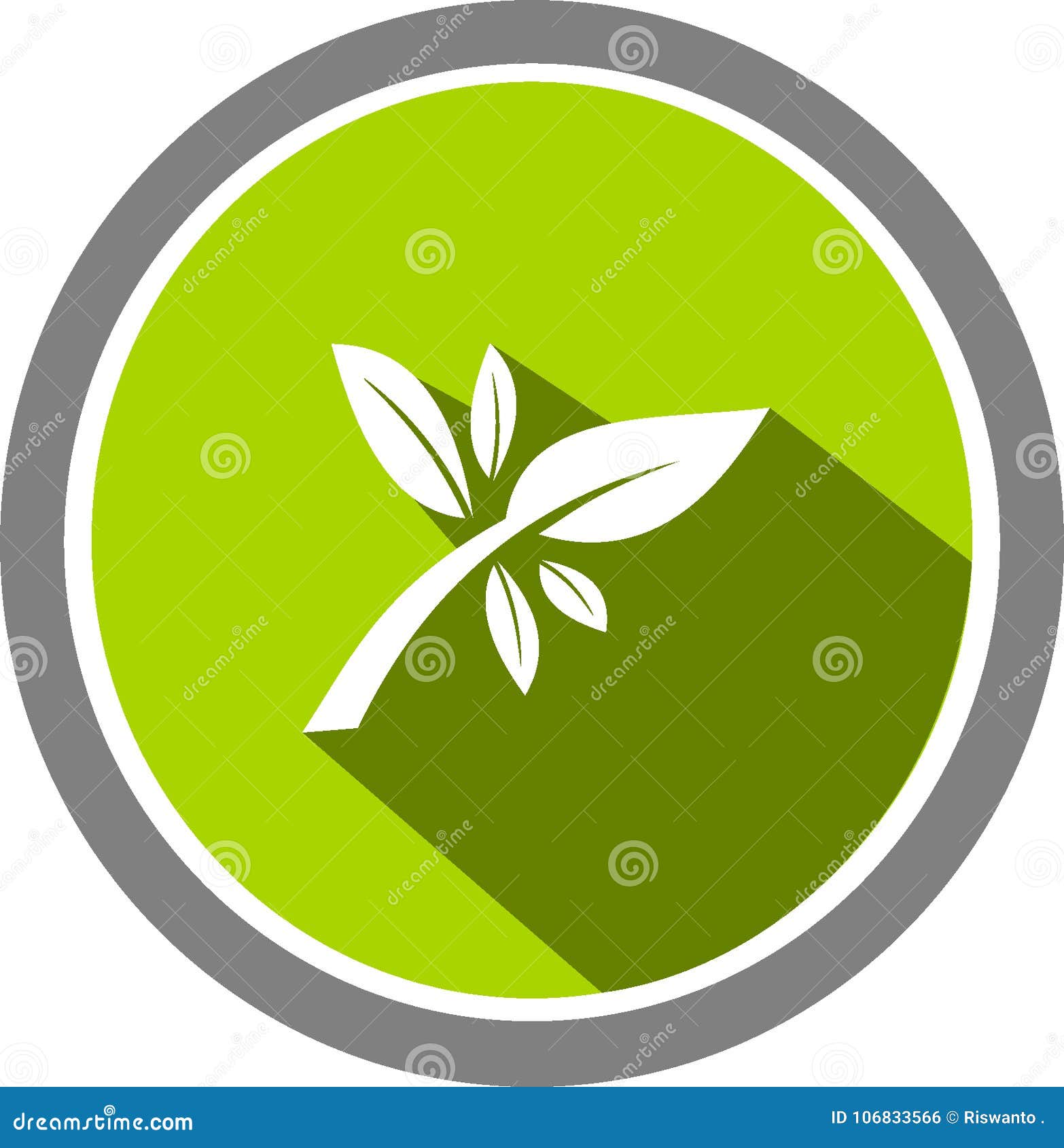 Tree Image Logo and Template Stock Illustration - Illustration of leaf ...