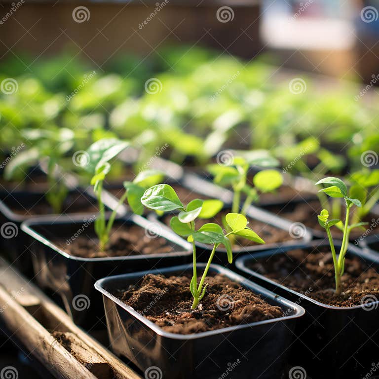 Tree Sapling is a Planting Plot Where the Growth of Trees Begins ...