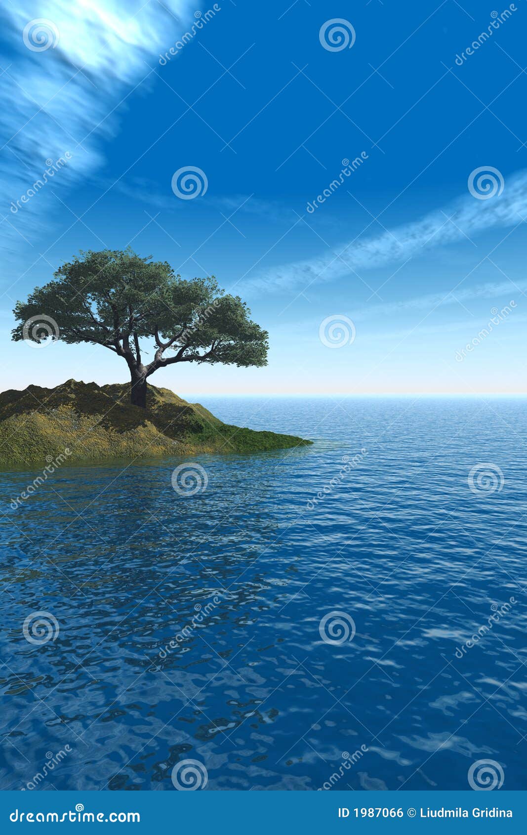 Tree Sea stock photo. Image of concept, branch, ocean - 1987066