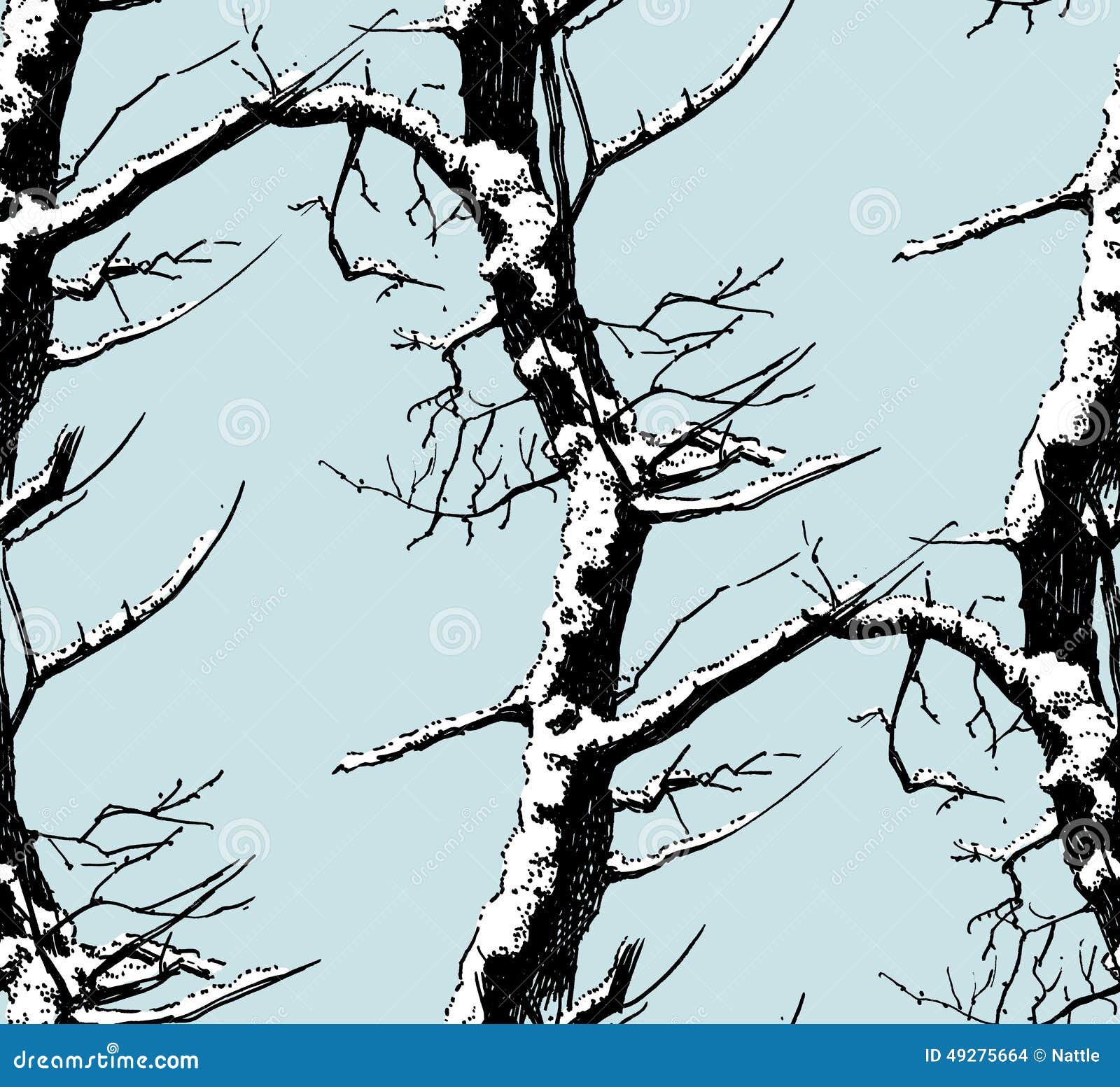 Tree stock vector. Illustration of decorative, christmas - 49275664