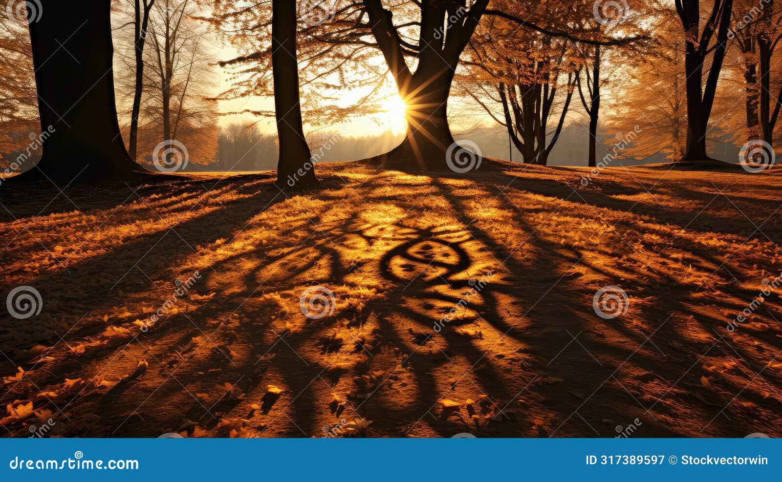 Tree shadow light effect stock image. Image of atmosphere - 317389597