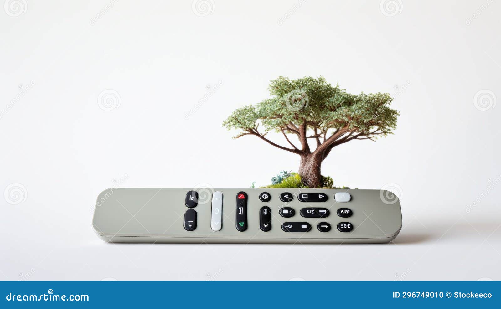 Japanese-style Landscape Remote with Tree Design Stock Illustration ...