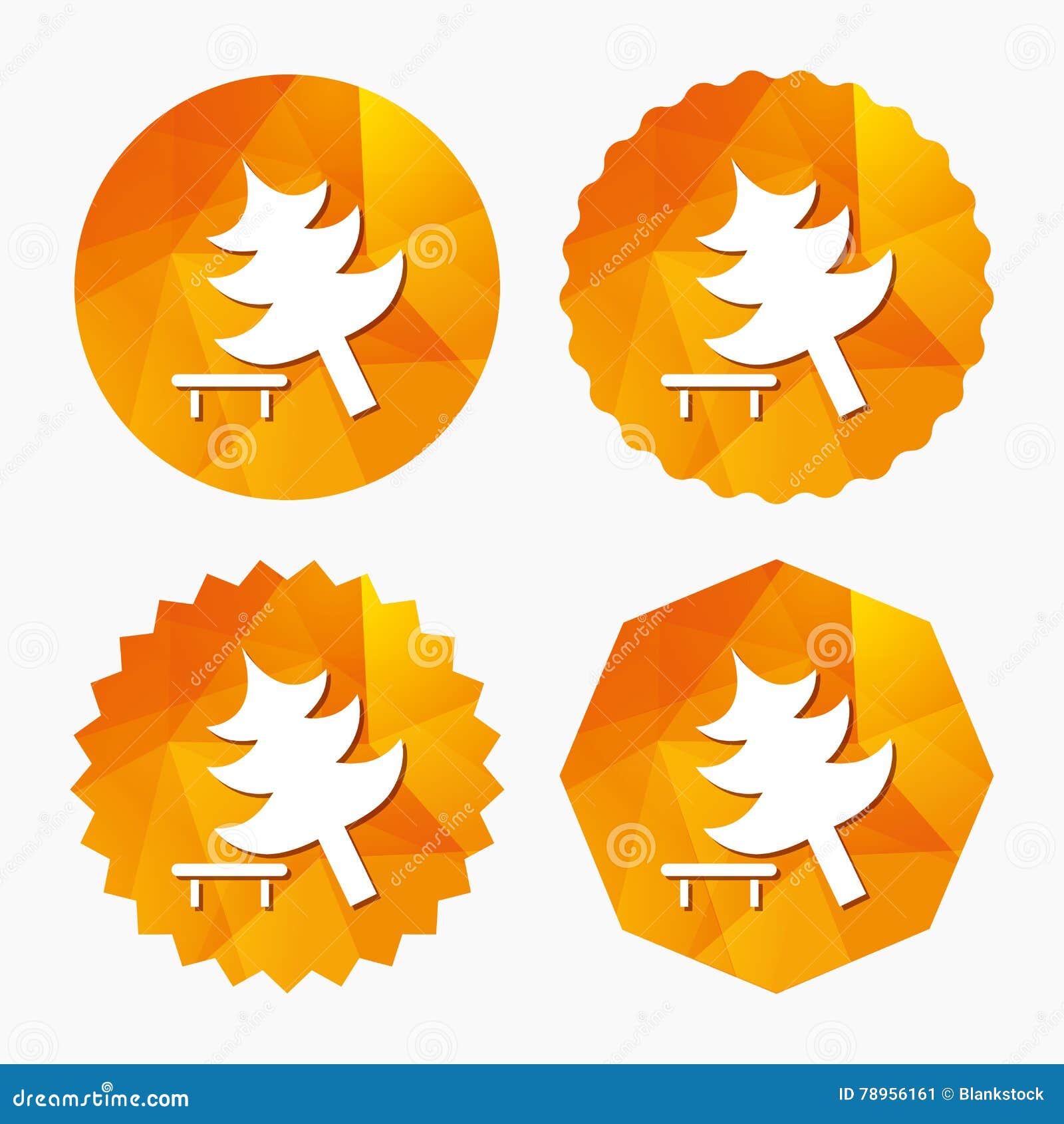 Tree Sign Icon. Break Down Tree Symbol. Stock Vector - Illustration of ...