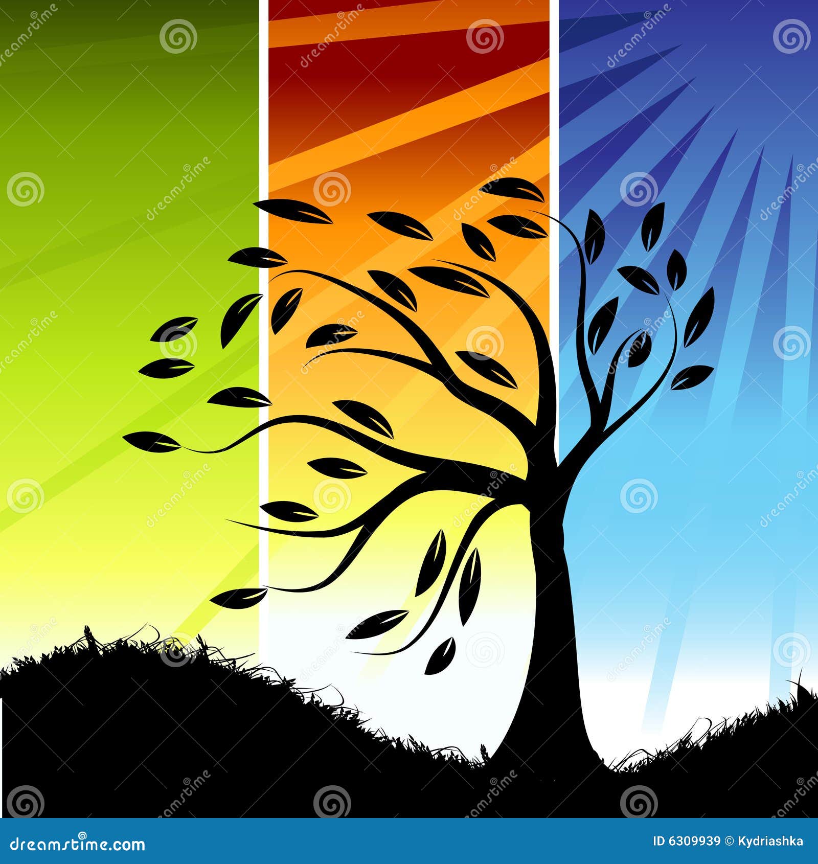 Sapling Silhouette. Tree Sapling - Vector Black Silhouette For Logo Or ...