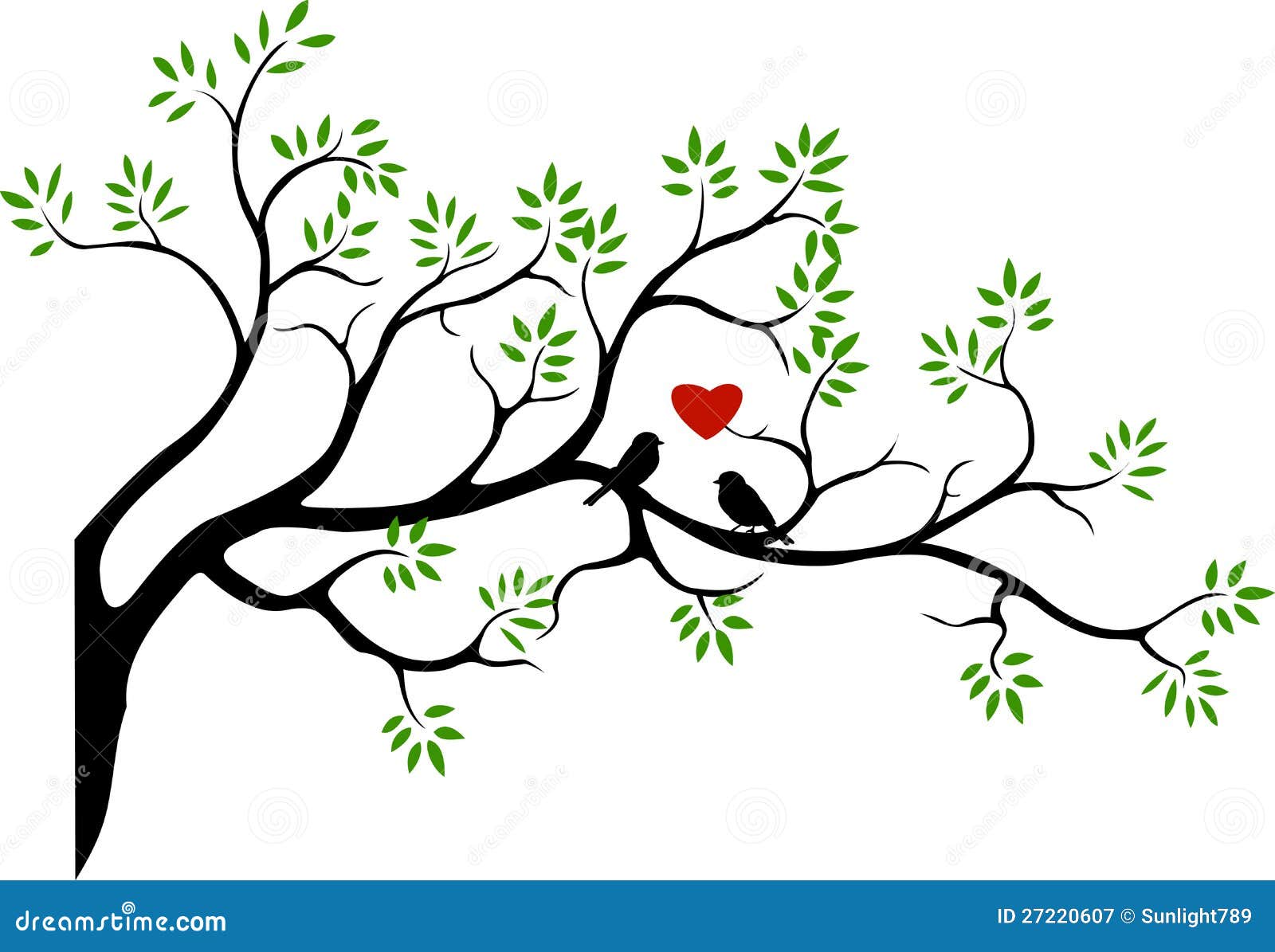 Bird Tree Silhouette Clip Art