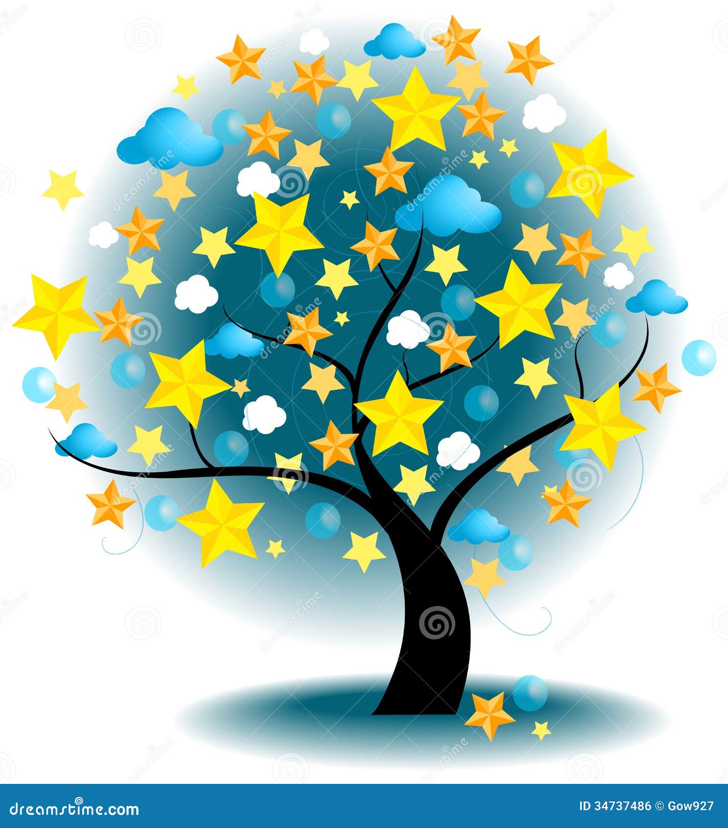 Humid Tree: Children's Macrame Made From Natural Materials Stock Photo ...