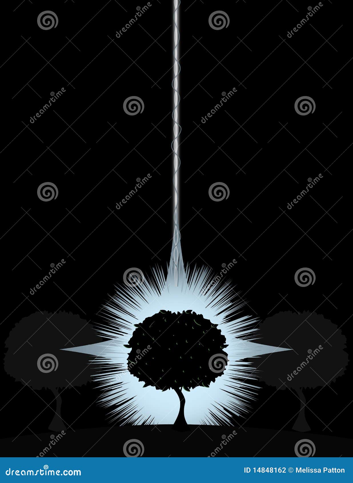 Tree Struck By Lightning Cartoon Vector | CartoonDealer.com #23562681 Tree Struck By Lightning Cartoon Vector | CartoonDealer.com #23562681