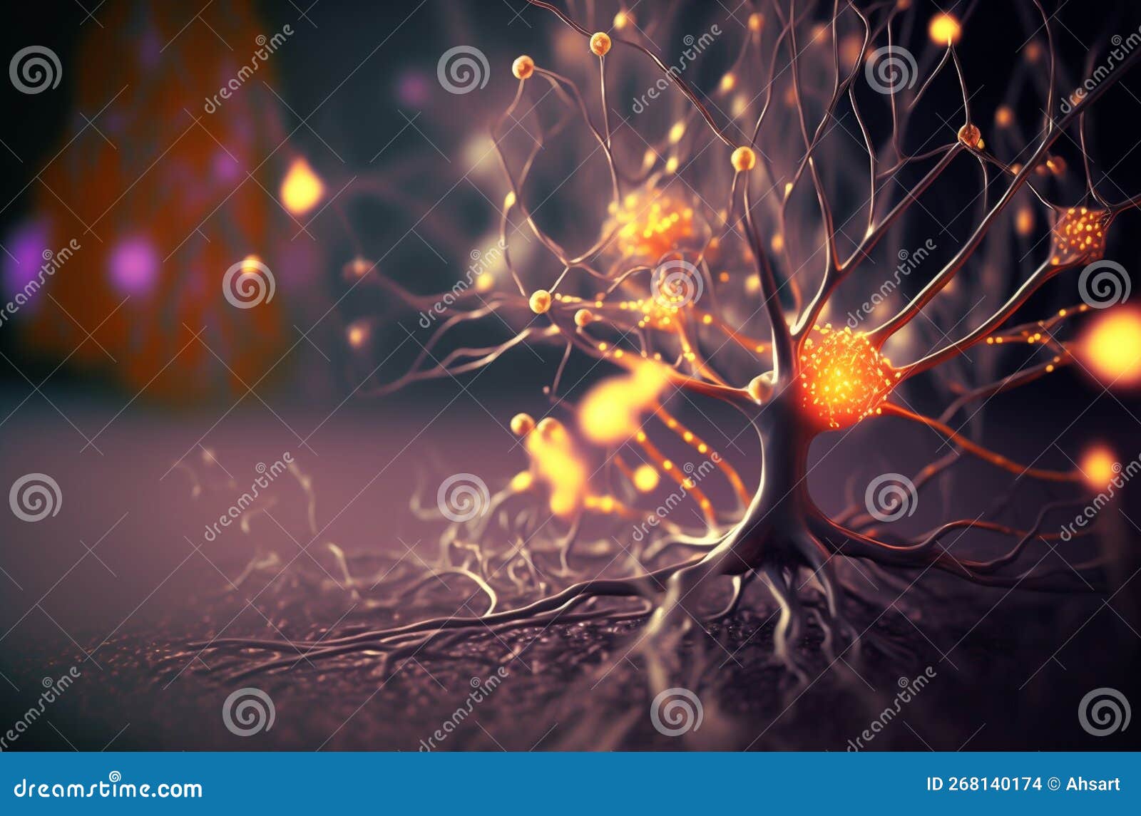 Tree Structure with Illuminated Neurons. Neurons, Brain Cells, Neural ... Tree Structure with Illuminated Neurons. Neurons, Brain Cells, Neural ...