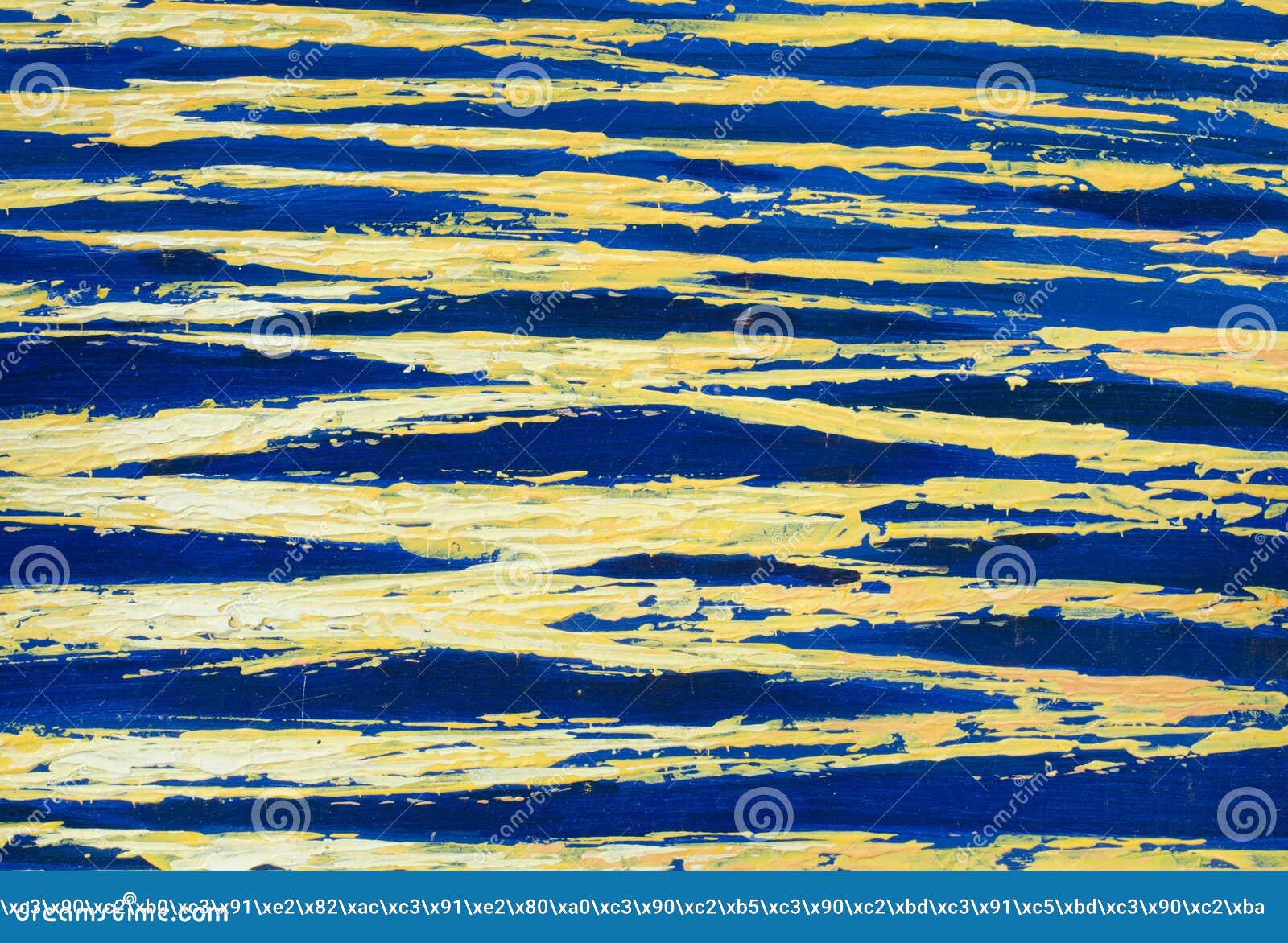 Tree Structure. the Structure of Painted Wood. Paint on the Wall. Stock ...