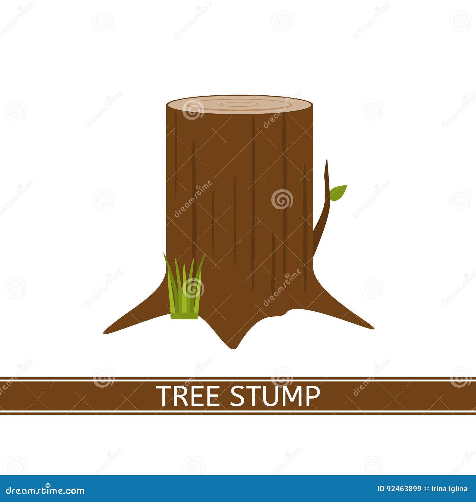 Tree Stump Vector
