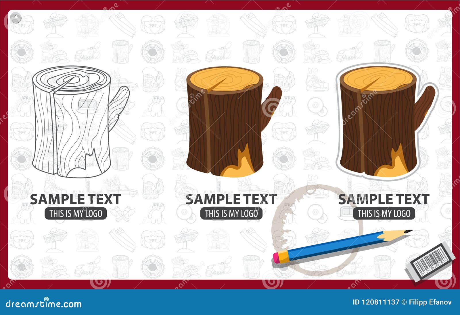 Tree Stump Logo at Katie Jenkins blog