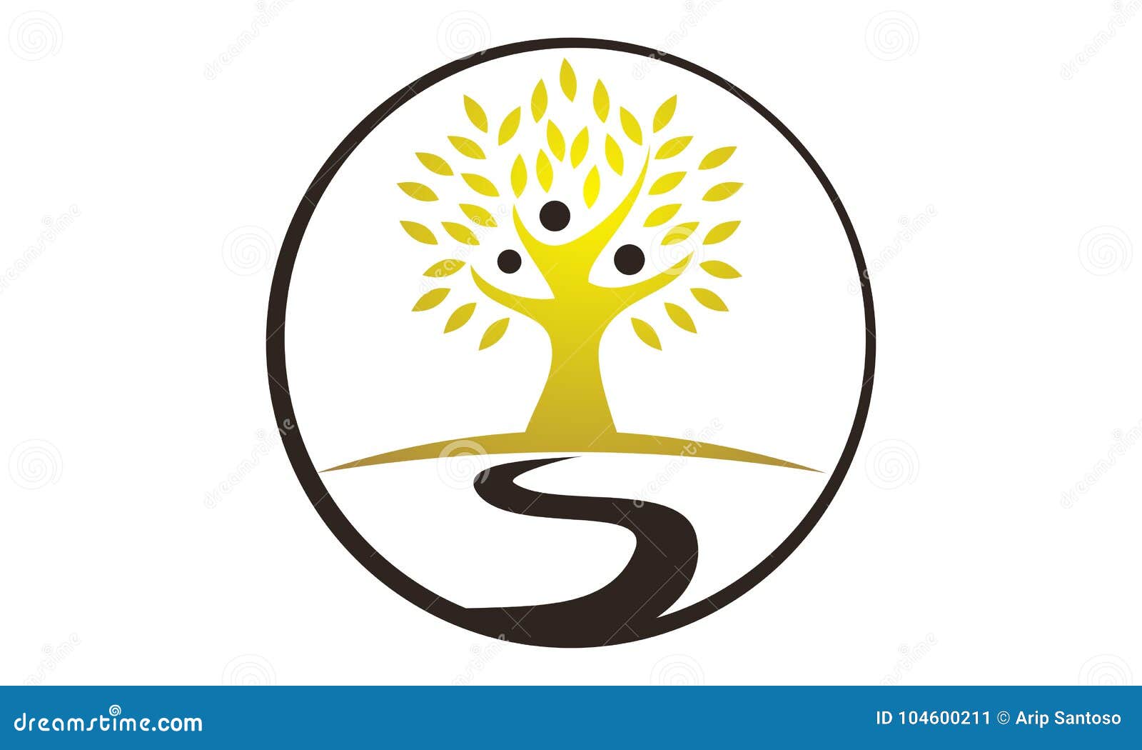 Tree of Success stock vector. Illustration of business - 104600211