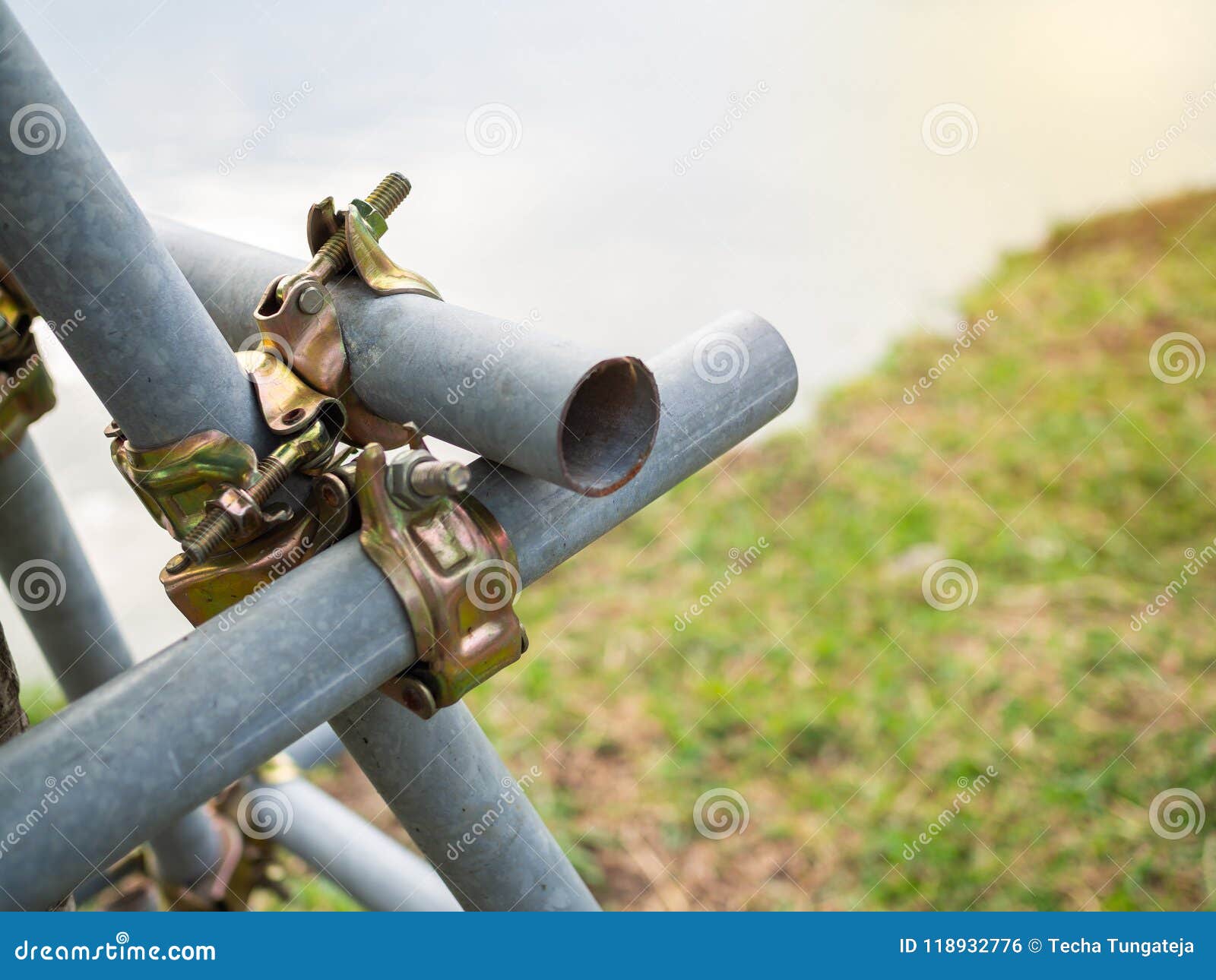 Tree Supporter stock photo. Image of outdoor, decoration - 118932776