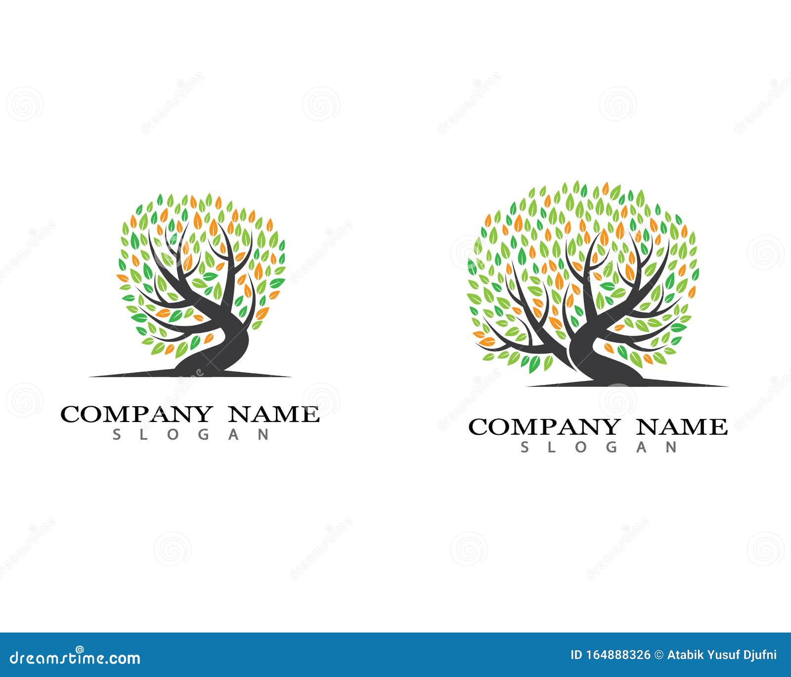 Tree symbol vector icon stock vector. Illustration of growth - 164888326