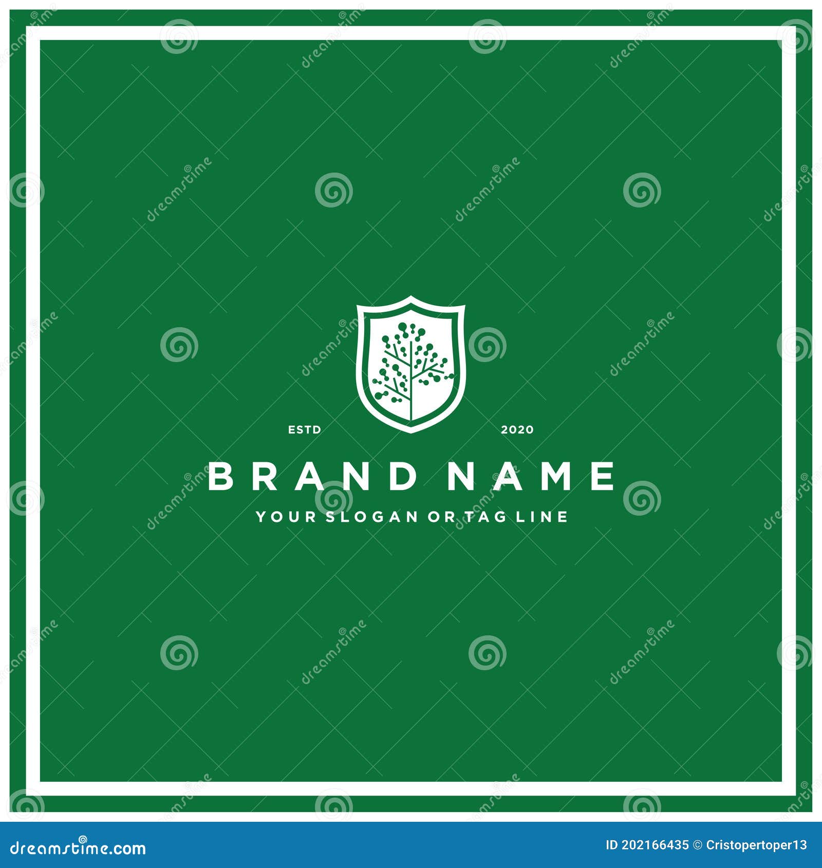 Tree Tech Shield Logo Design Vector Stock Vector - Illustration of leaf ...