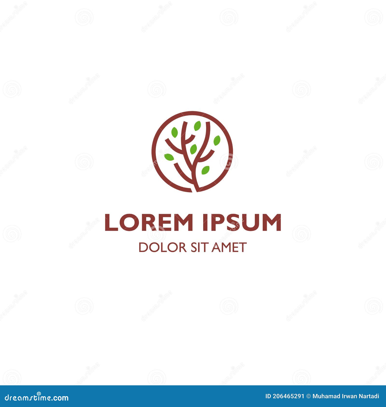 Tree Twig Logo Icon Illustration Stock Vector - Illustration of nature ...