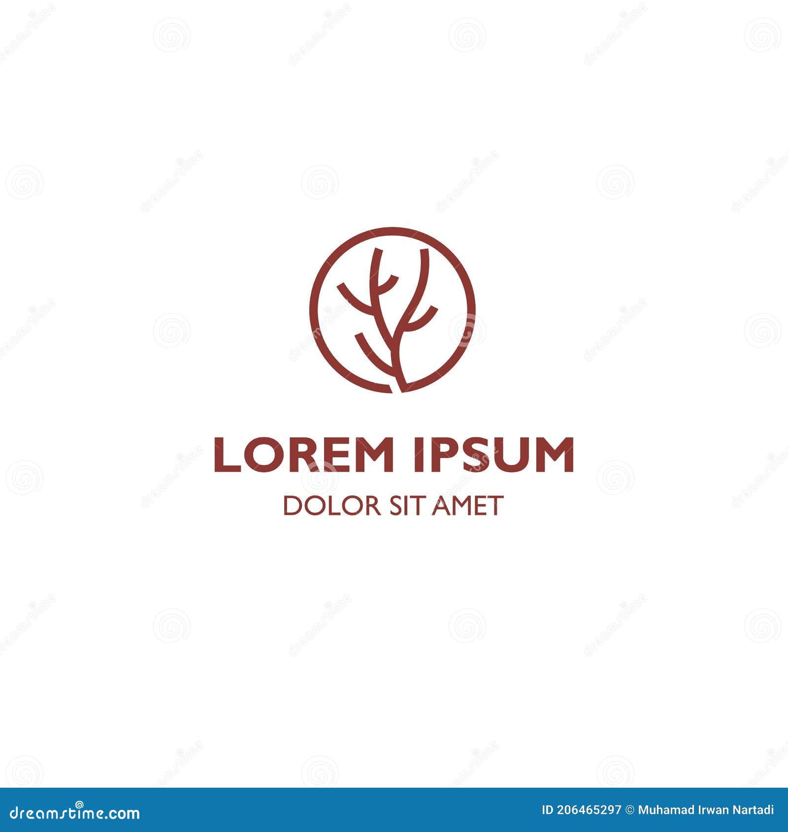 Tree Twig Logo Icon Illustration Stock Vector - Illustration of element ...