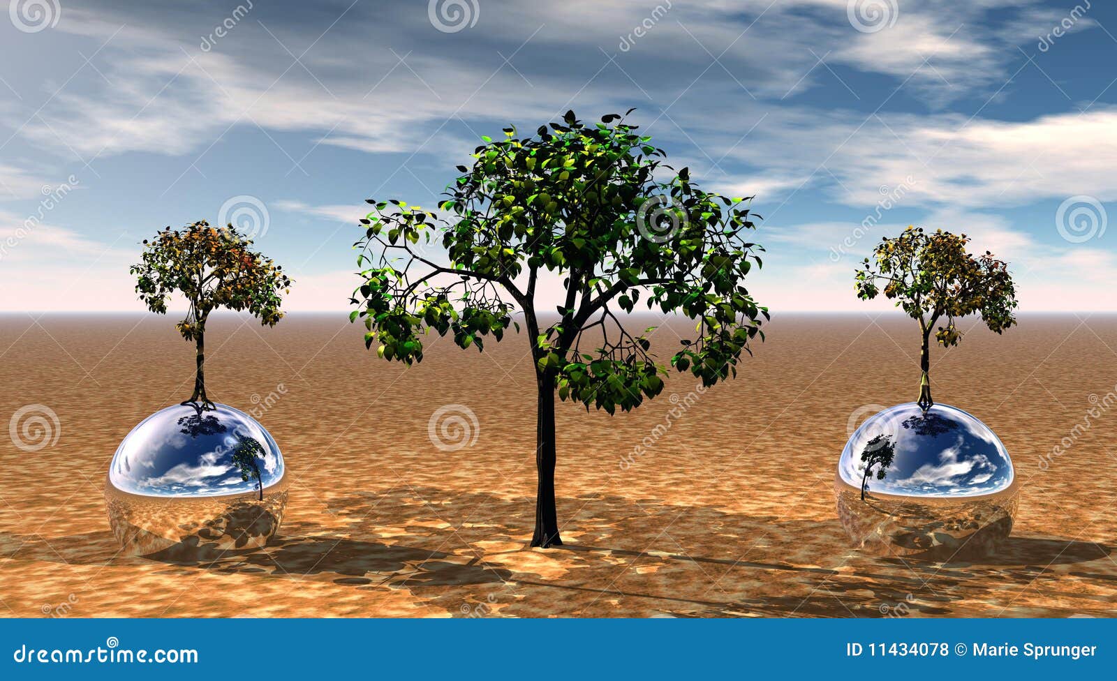 Tree and two balls stock illustration. Illustration of white - 11434078