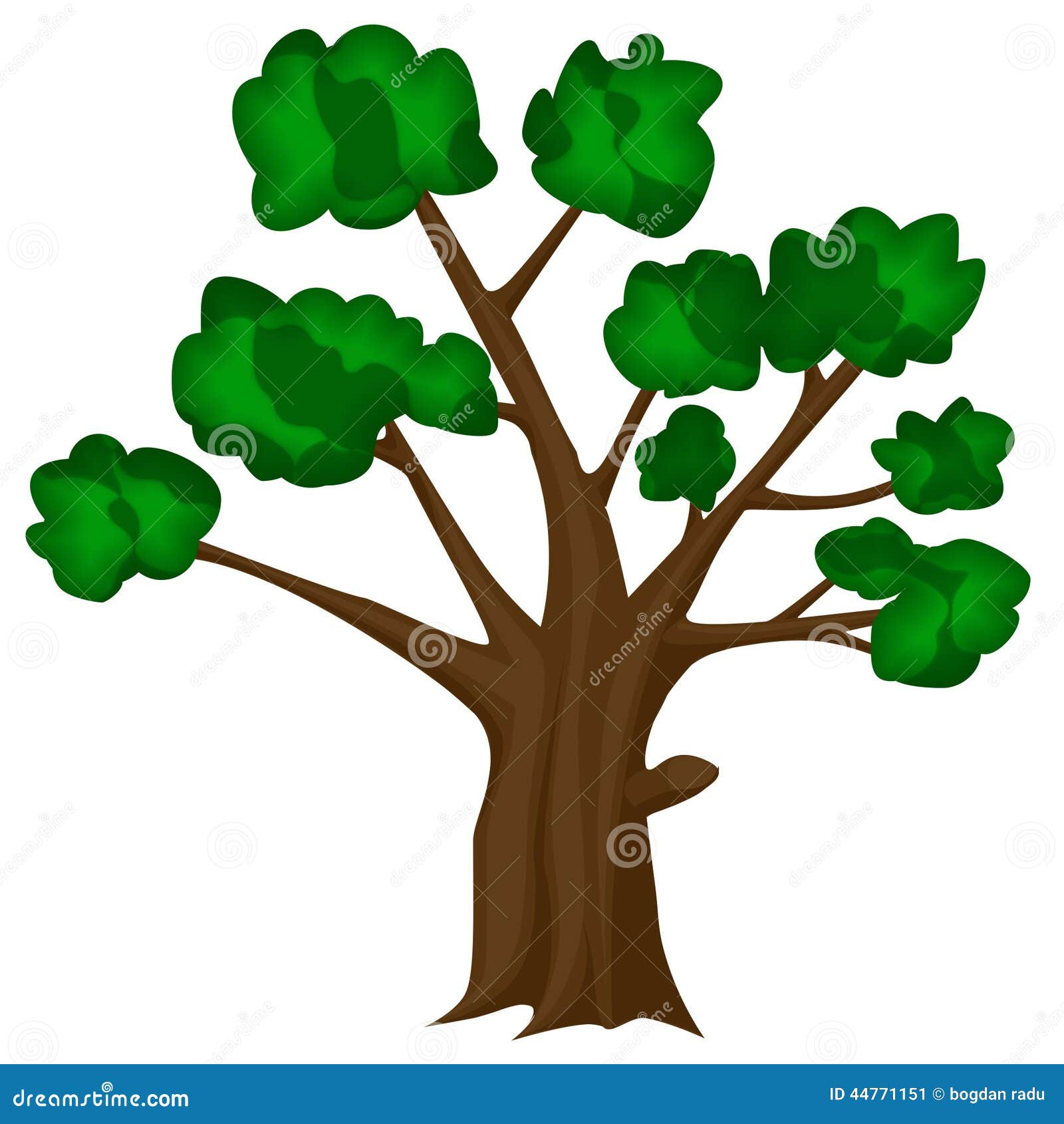 Tree Vector stock image. Illustration of tree, artistic - 44771151