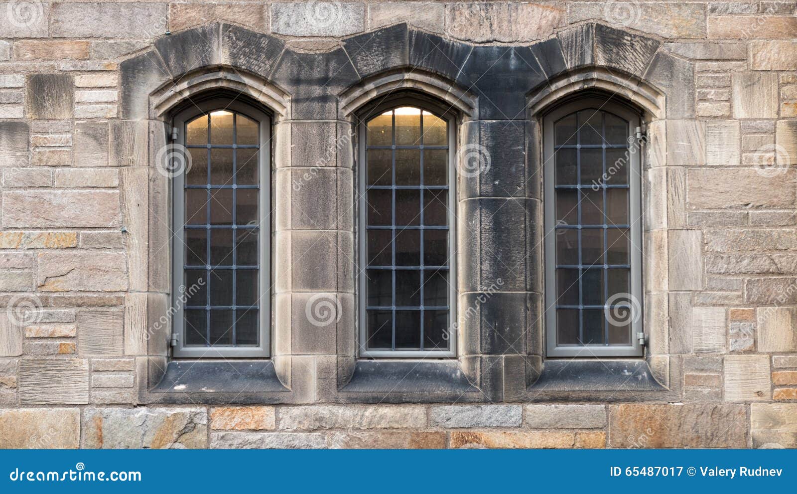 Tree windows in Neo-Gothic stock image. Image of neogothic - 65487017