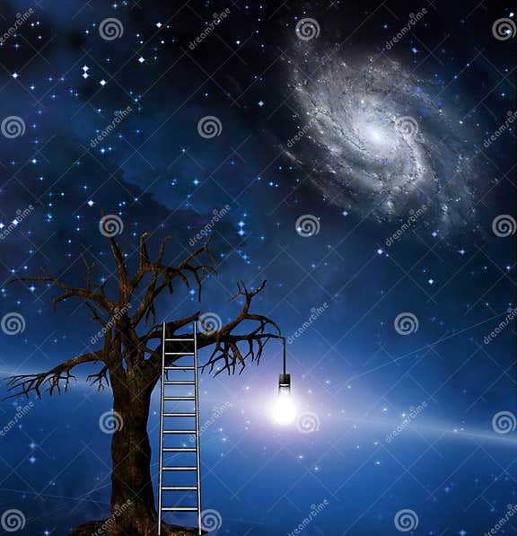 Tree of wisdom stock photo. Image of invention, concept - 87632920