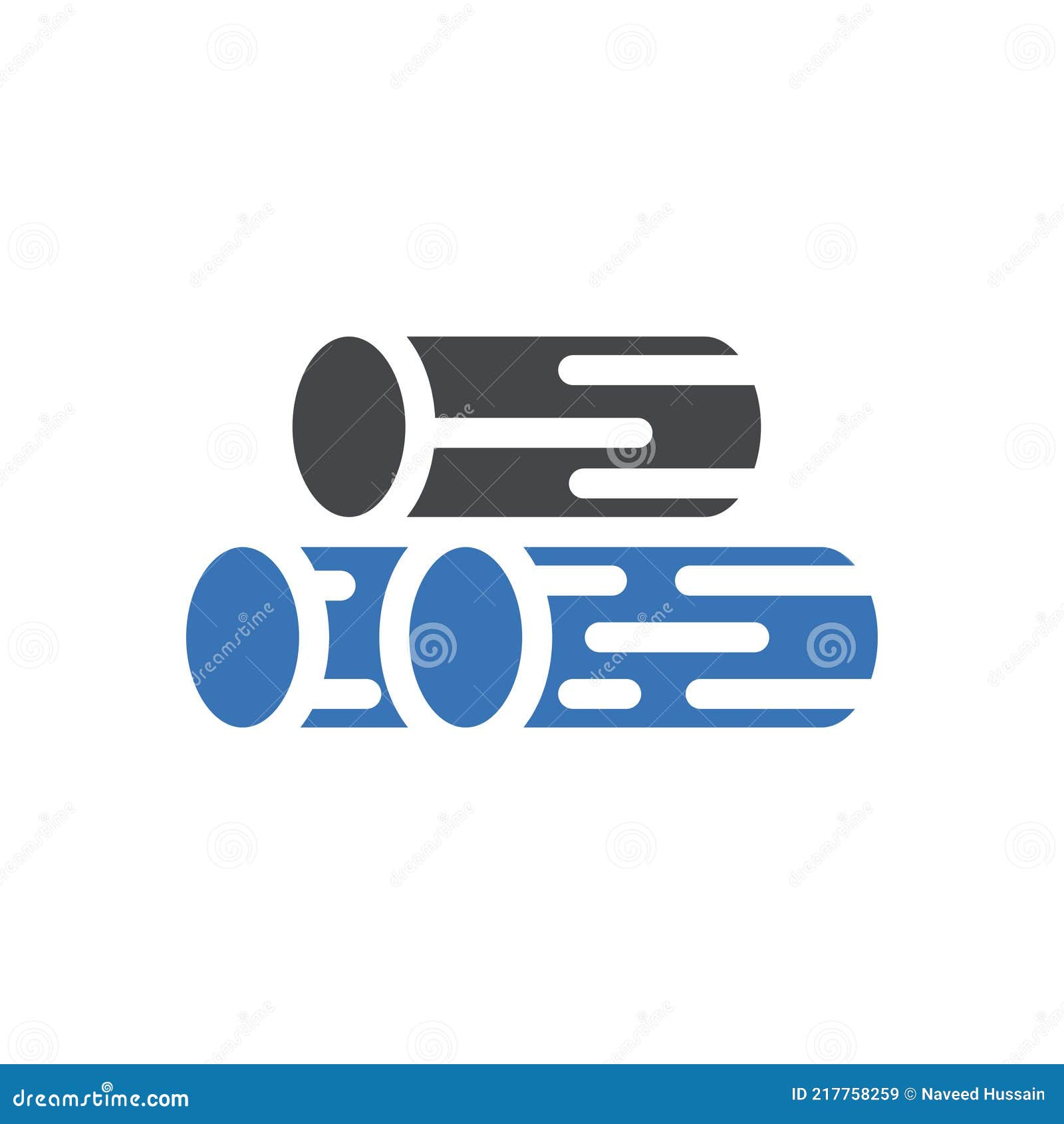 Tree wood stock vector. Illustration of industry, wooden - 217758259