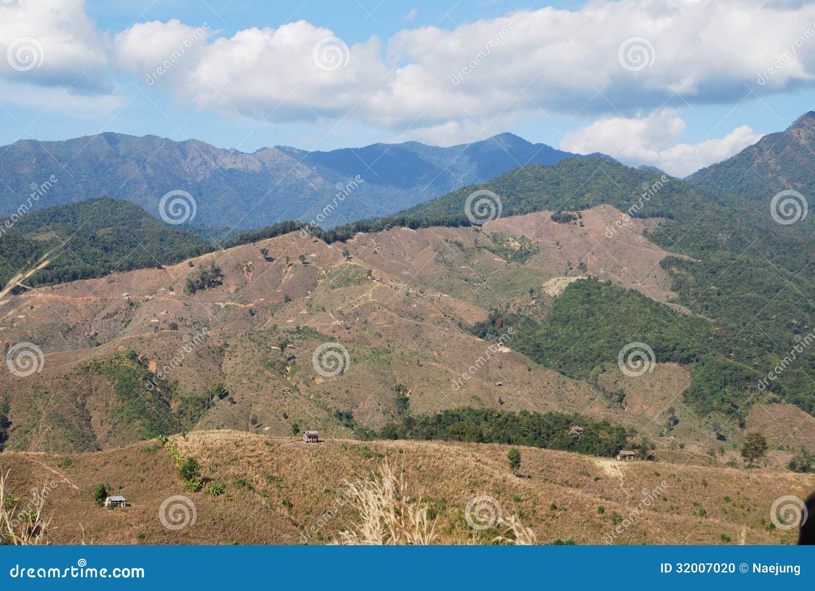 Treeless mountain stock photo. Image of scenic, high - 32007020