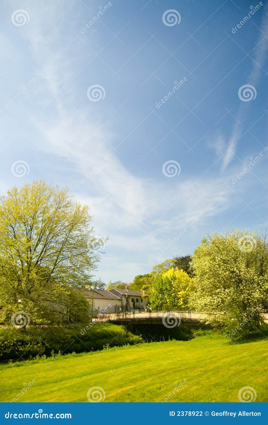 Trees,clouds,and springday stock photo. Image of travel - 2378922