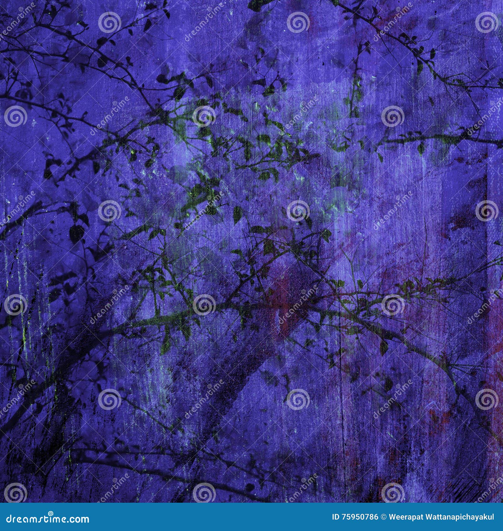 Treetop Painting stock illustration. Illustration of decorative - 75950786