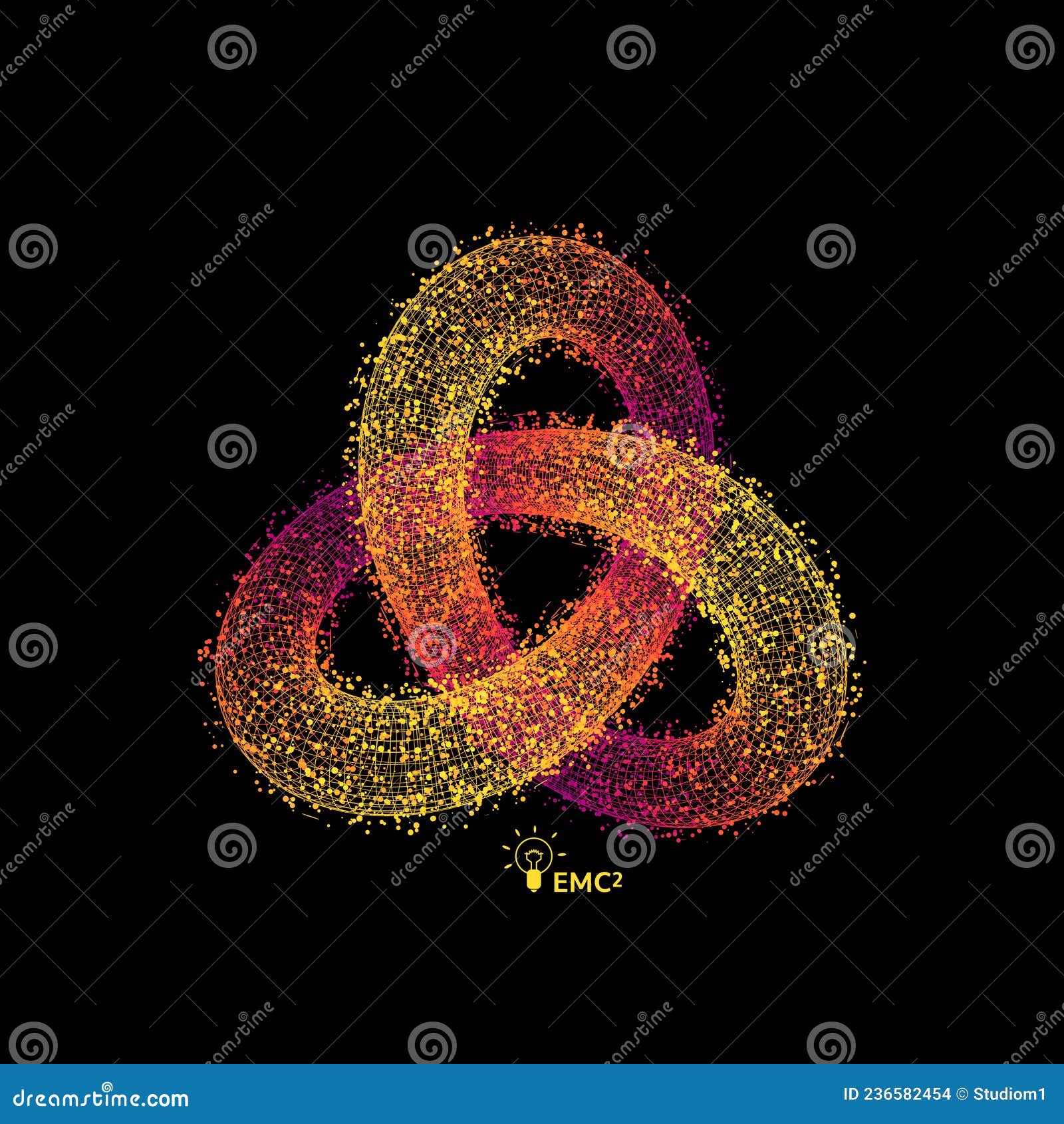Trefoil Knot Symbol Illustration Royalty-Free Cartoon | CartoonDealer ...