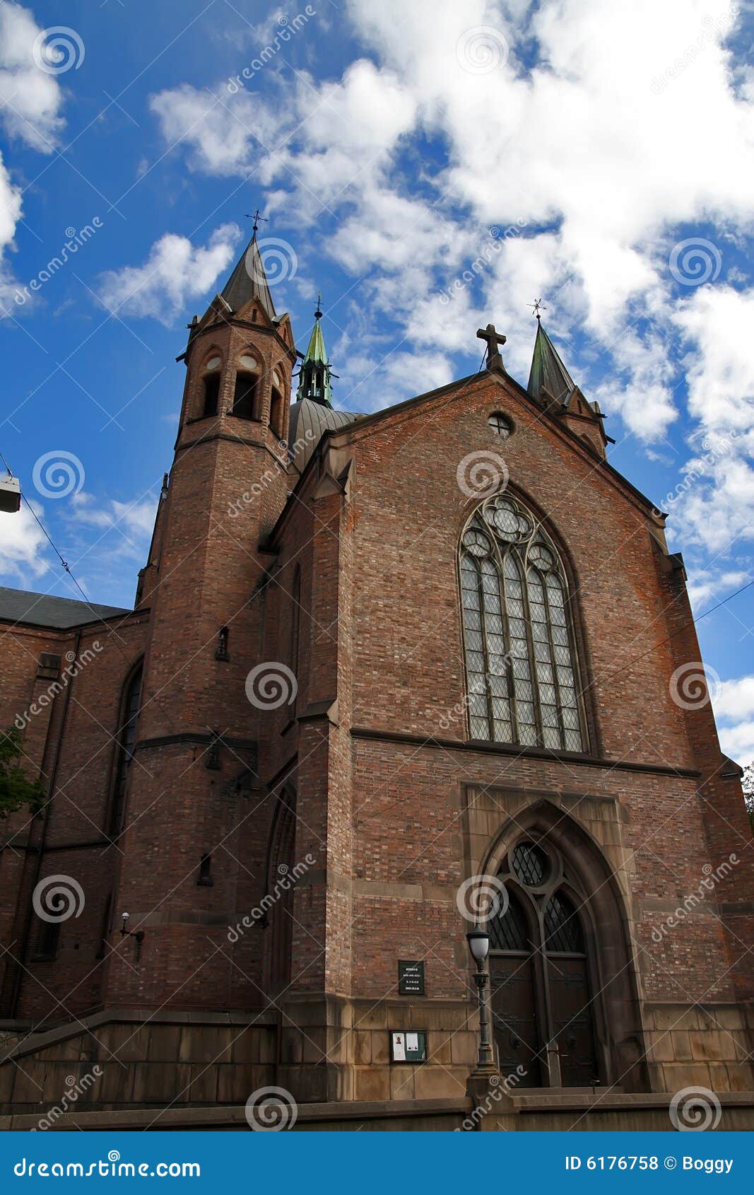 Trefoldighetskirken (Holy Trinity Church), Oslo Stock Photo - Image of ...