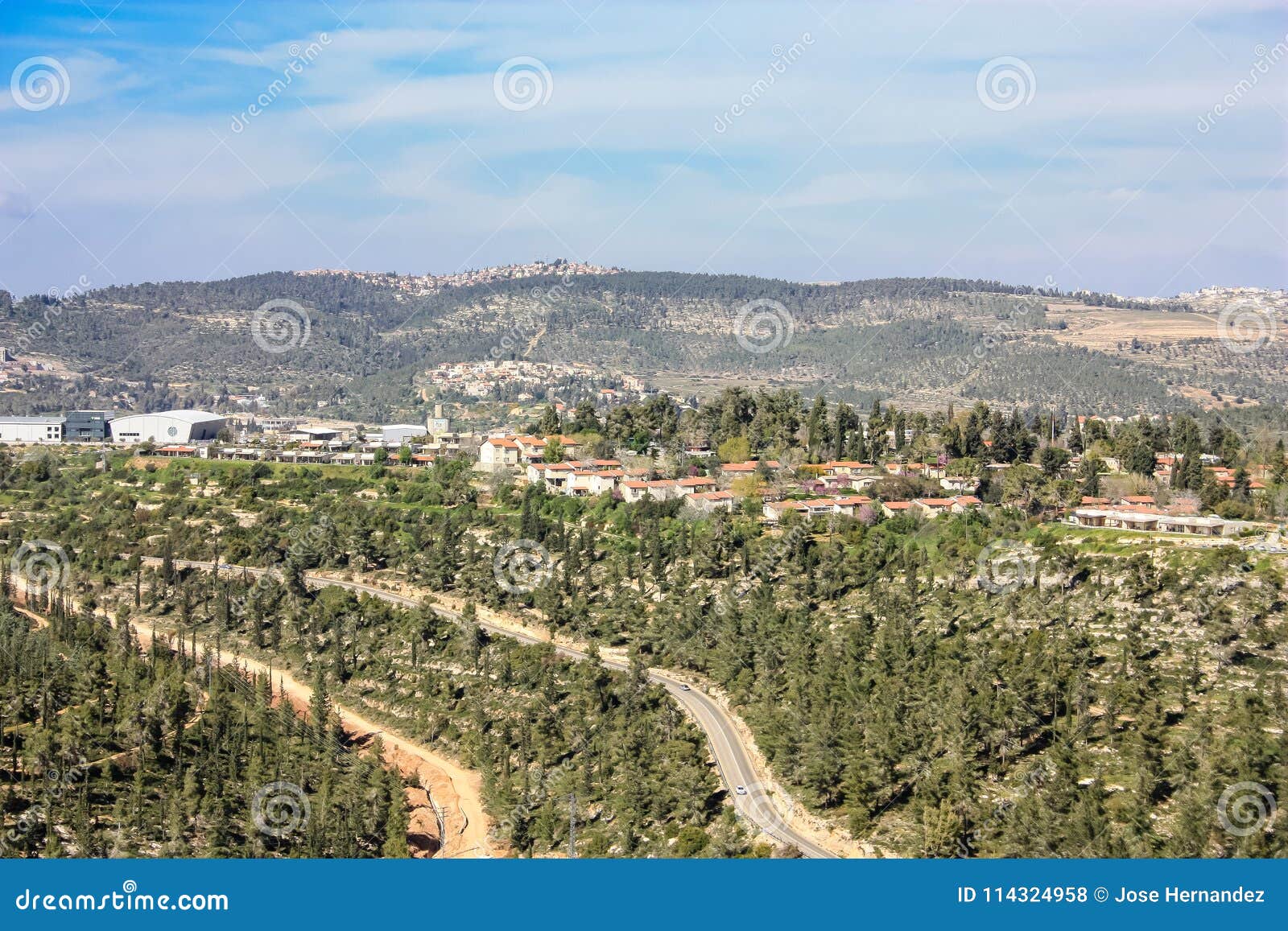 Trek in Israel stock photo. Image of horizon, jerusalem - 114324958