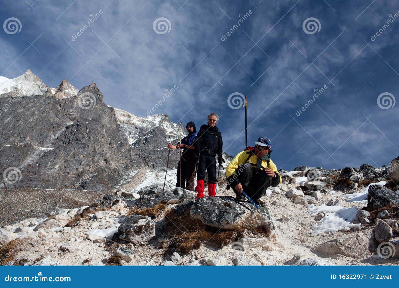 Himalaya Trekking, Chame, Manang, Nepal Editorial Image | CartoonDealer ...