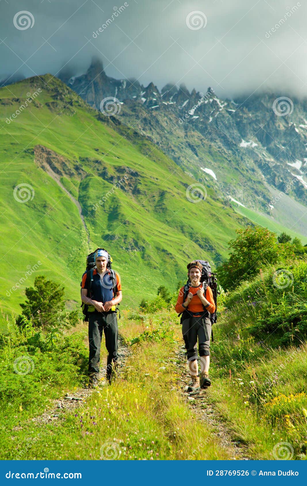 Trekking stock photo. Image of landscape, activity, hike - 28769526