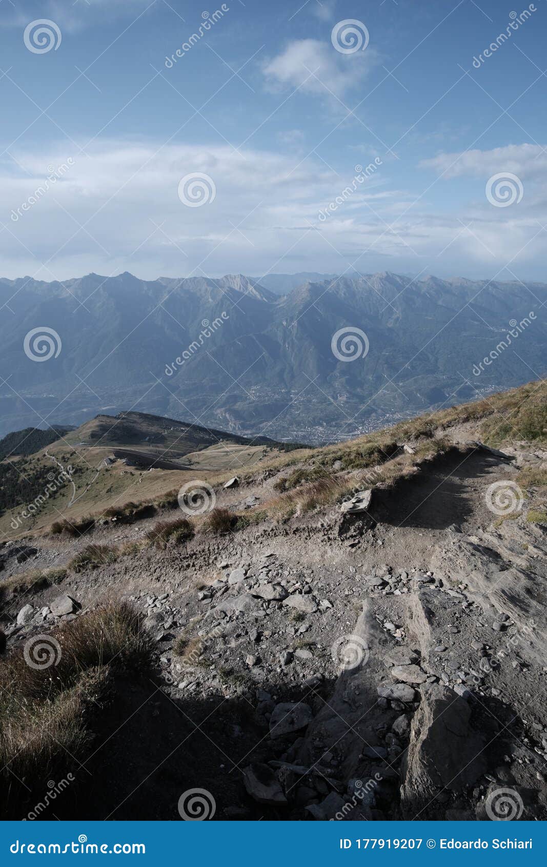 Trekking on the Rocciamelone Stock Image - Image of asti, nature: 177919207