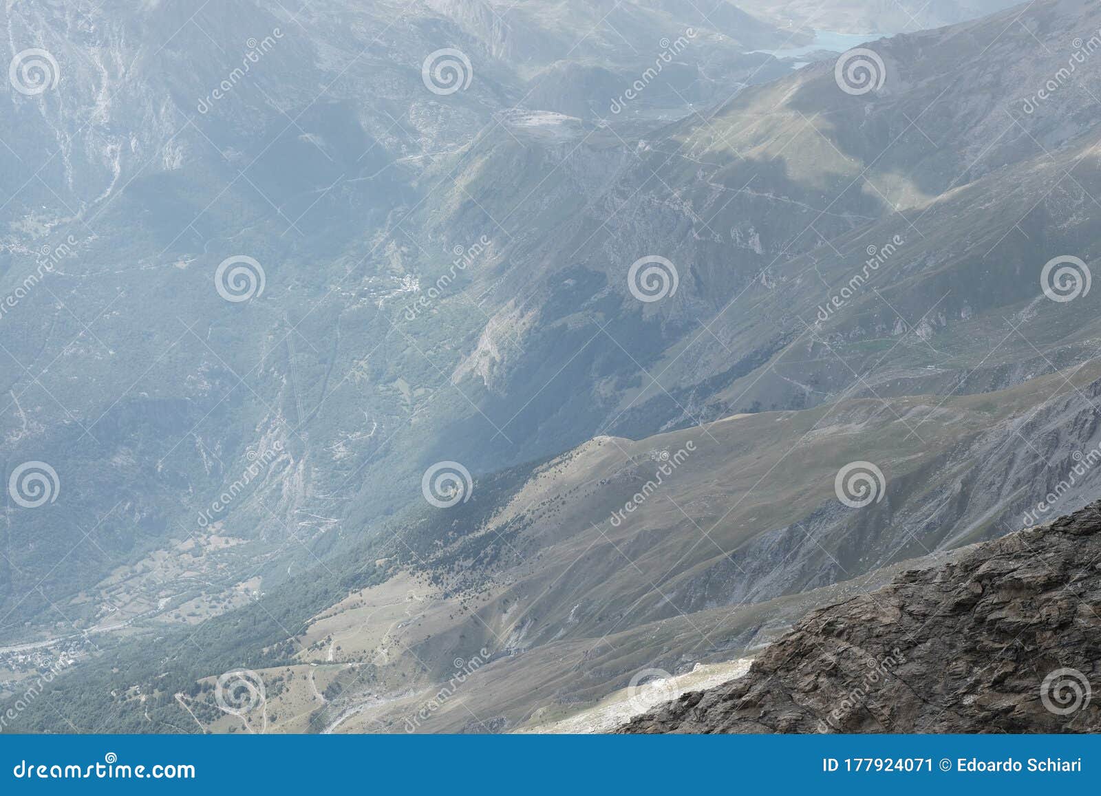 Trekking on the Rocciamelone Stock Image - Image of climber, alps ...