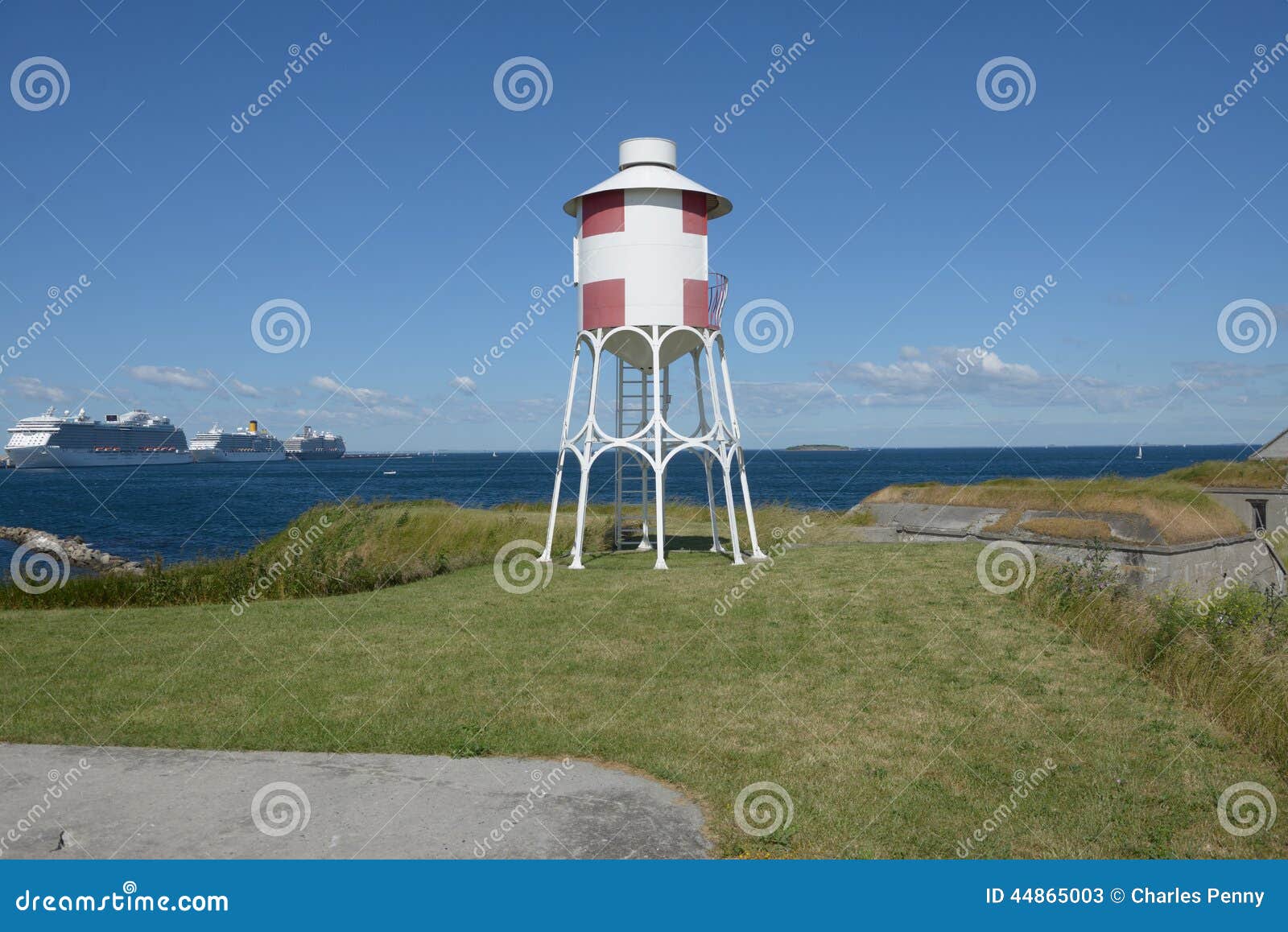 Trekroner Fort view stock image. Image of copenhagen - 44865003