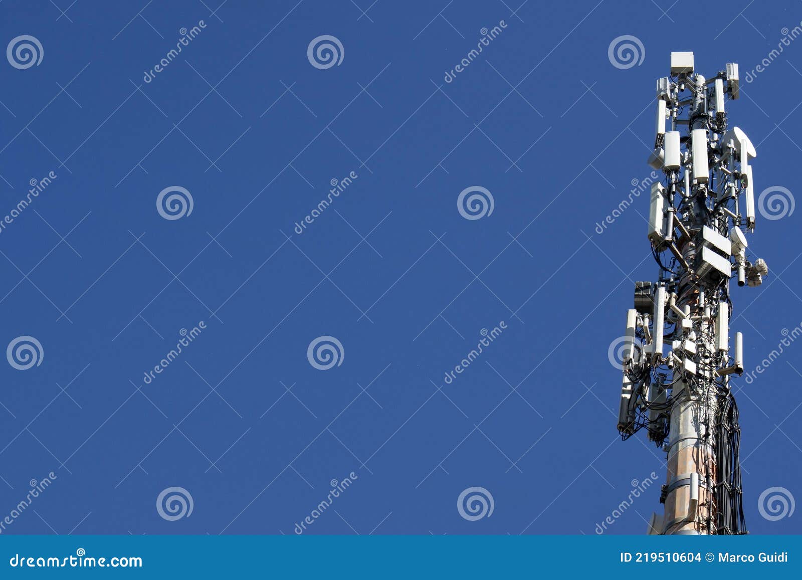 Trellis for the Support of Telephone Repeaters Stock Photo - Image of ...