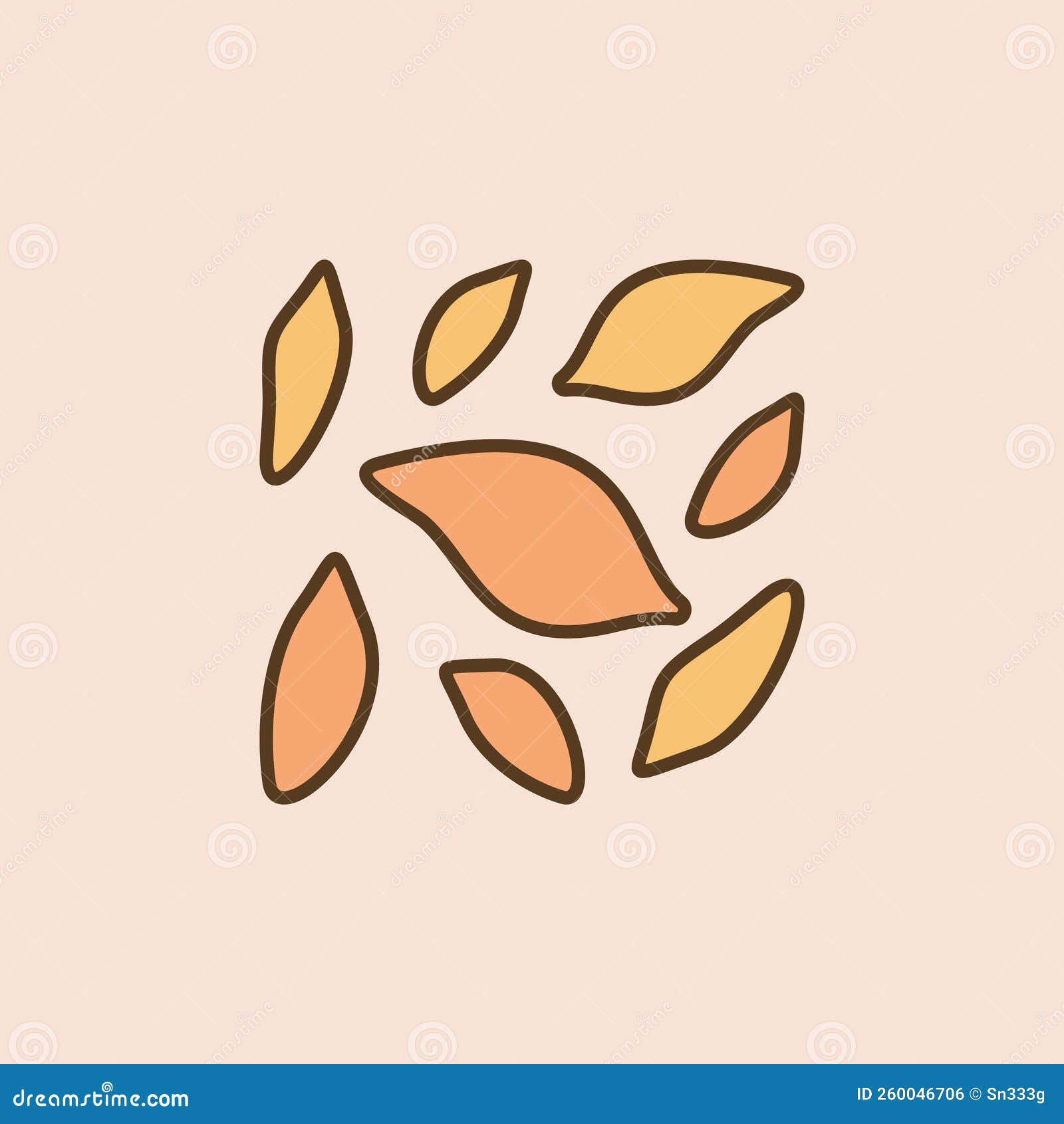 Trematodes Helminths Vector Concept Dark Linear Seamless Pattern ...