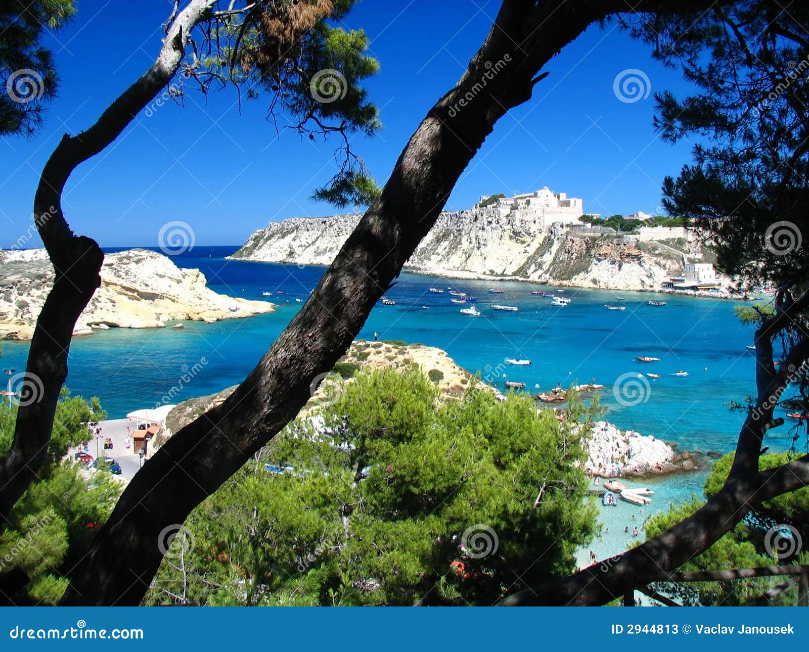Tremiti islands stock image. Image of beach, view, italy - 2944813