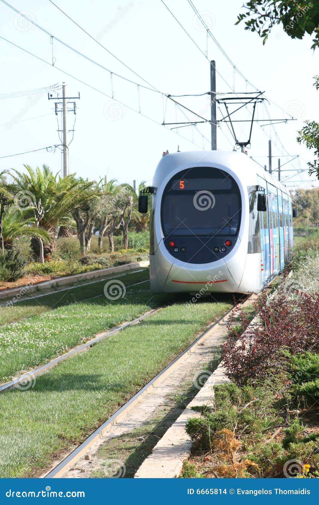 Tren del cable foto de archivo. Imagen de azul, ferrocarril - 6665814
