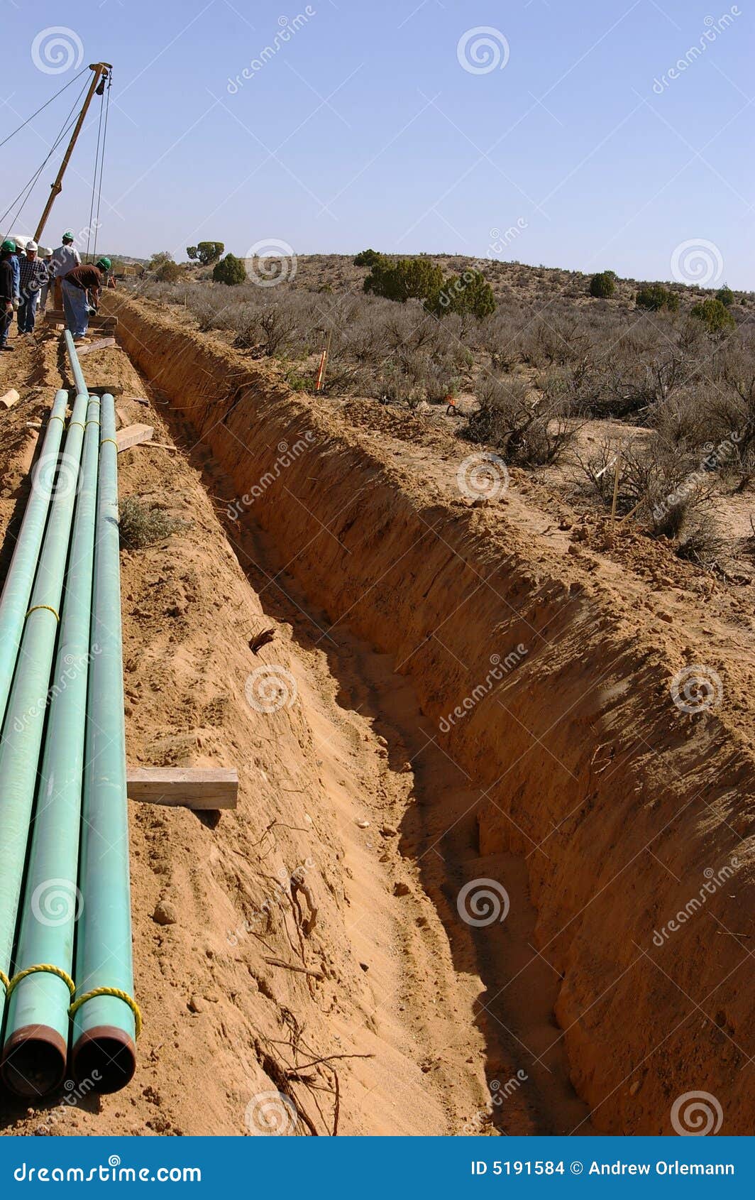 Trench Stock Images - Image: 5191584