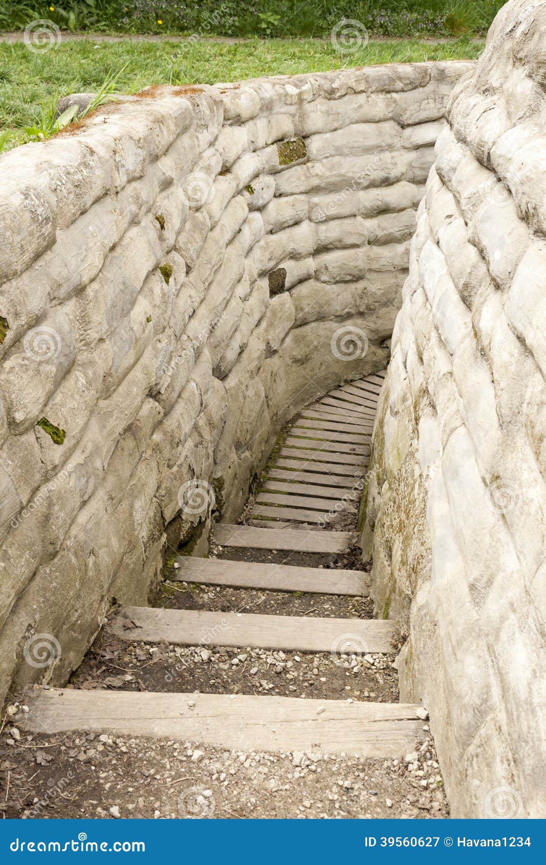 Trench of Death World War 1 Flanders Fields Belgium Stock Image - Image ...