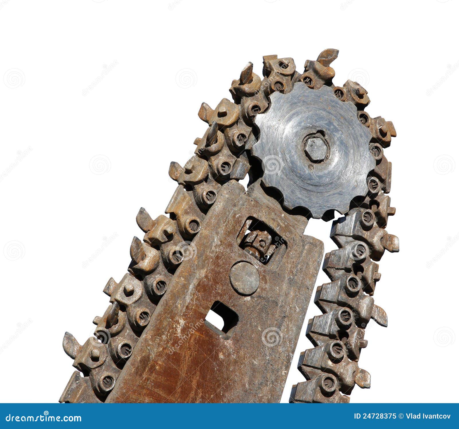 Trench digger. stock image. Image of object, closeup - 24728375