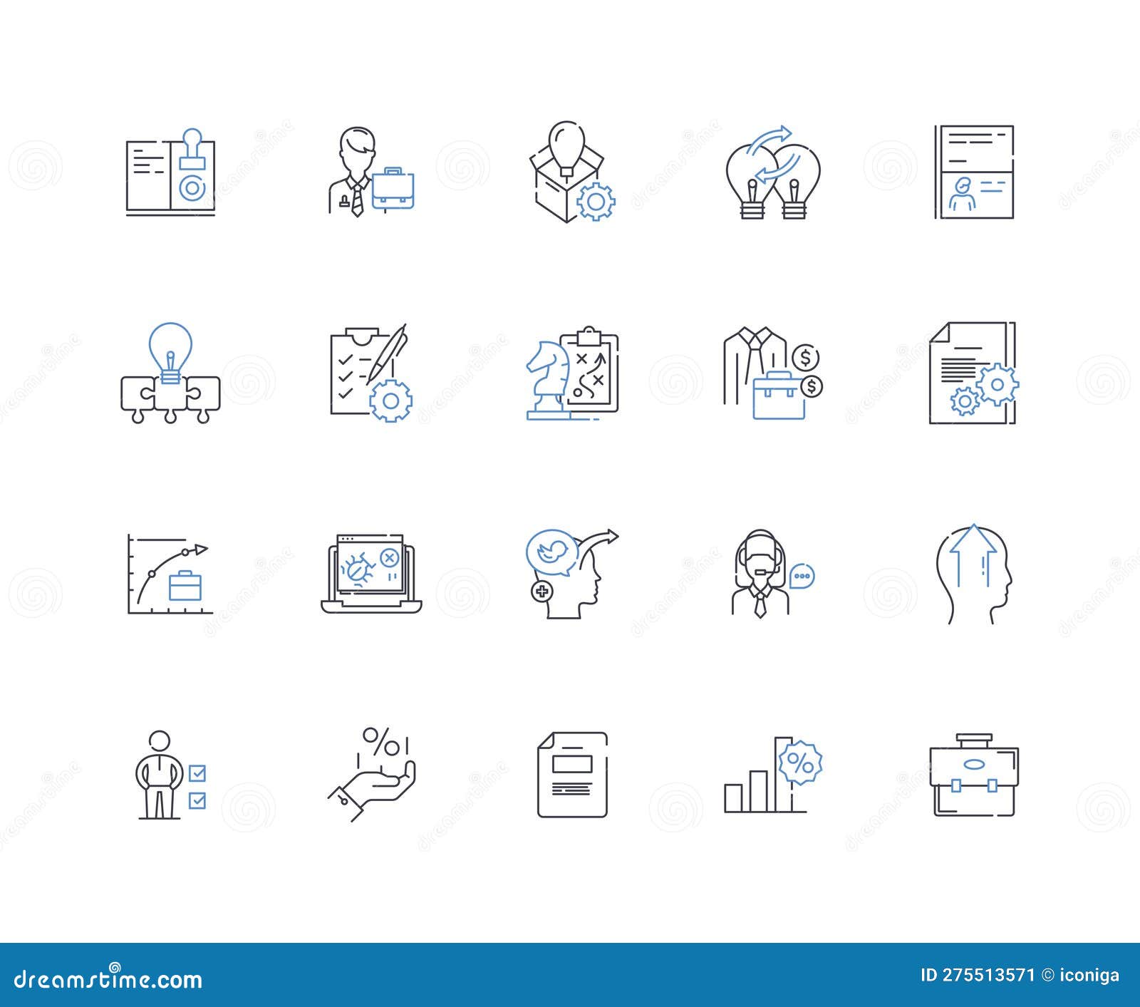Trend Analysis Line Icons Collection. Forecasting, Predictive ... Trend Analysis Line Icons Collection. Forecasting, Predictive ...