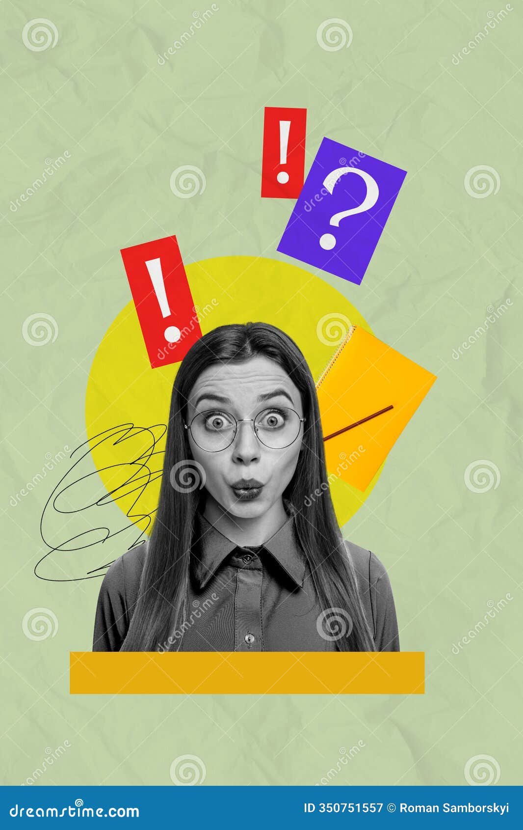 Trend Artwork Collage Template Composite Sketch of Brainstorming Idea ... Trend Artwork Collage Template Composite Sketch of Brainstorming Idea ...