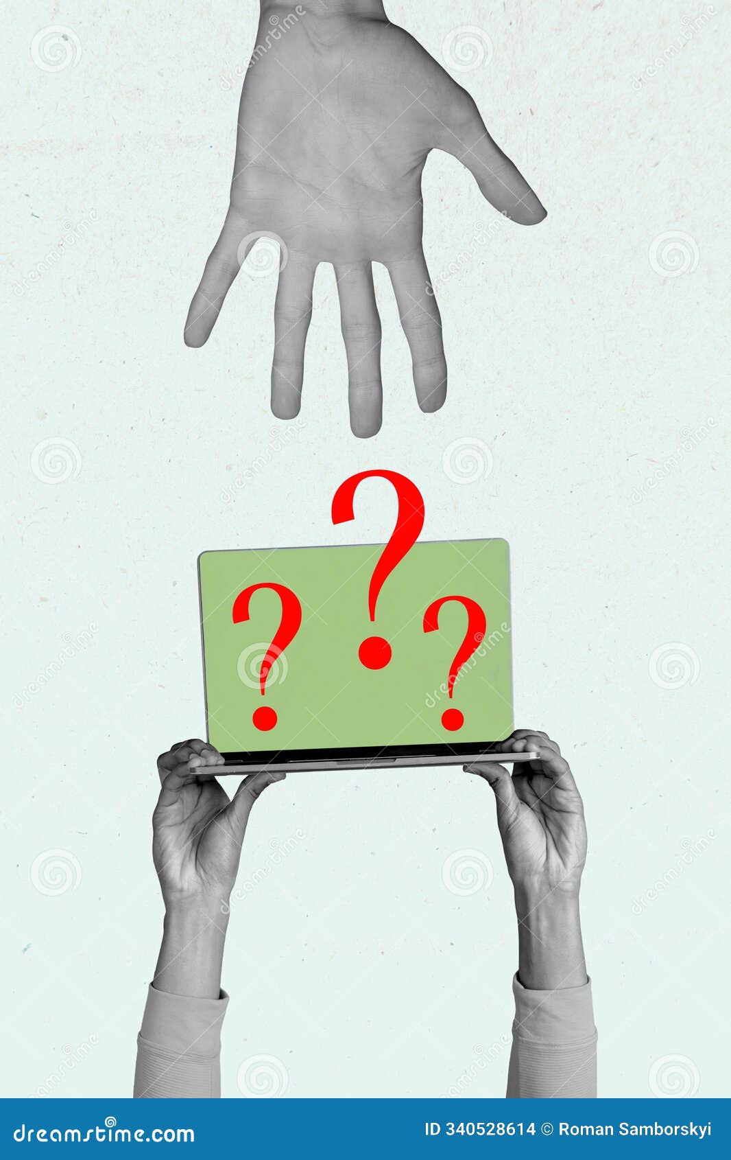 Trend Artwork Sketch Image Composite 3D Photo Collage of Copyspace ...