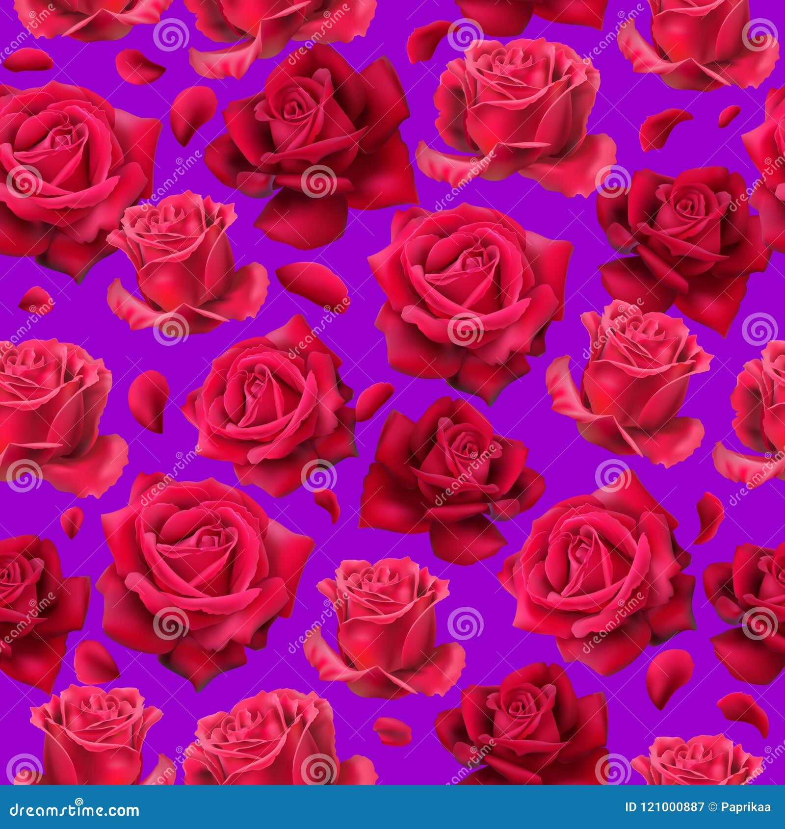 Trend roses pattern stock vector. Illustration of fairy - 121000887