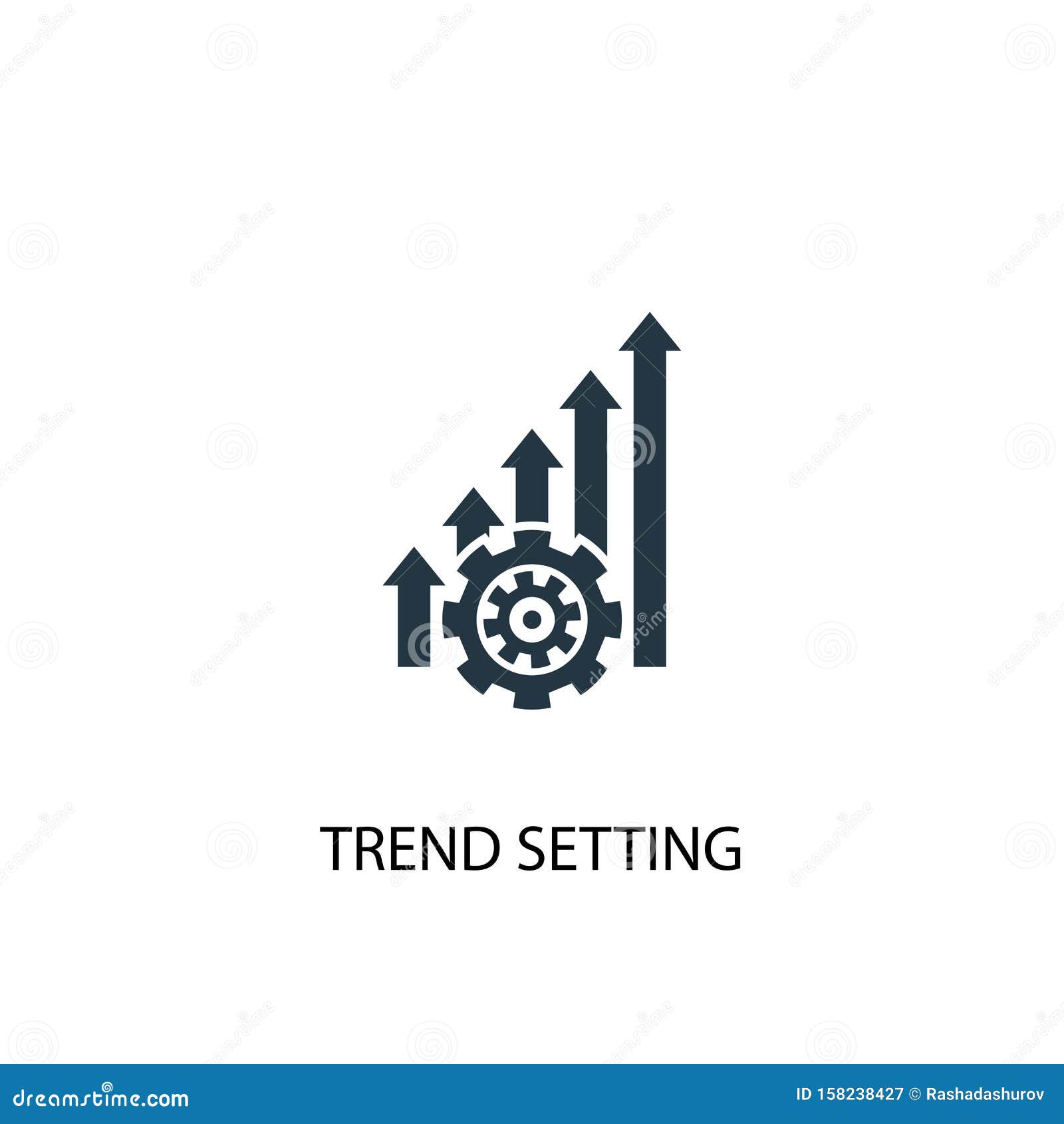 Trend Setting Icon. Simple Element Stock Vector - Illustration of tools ...